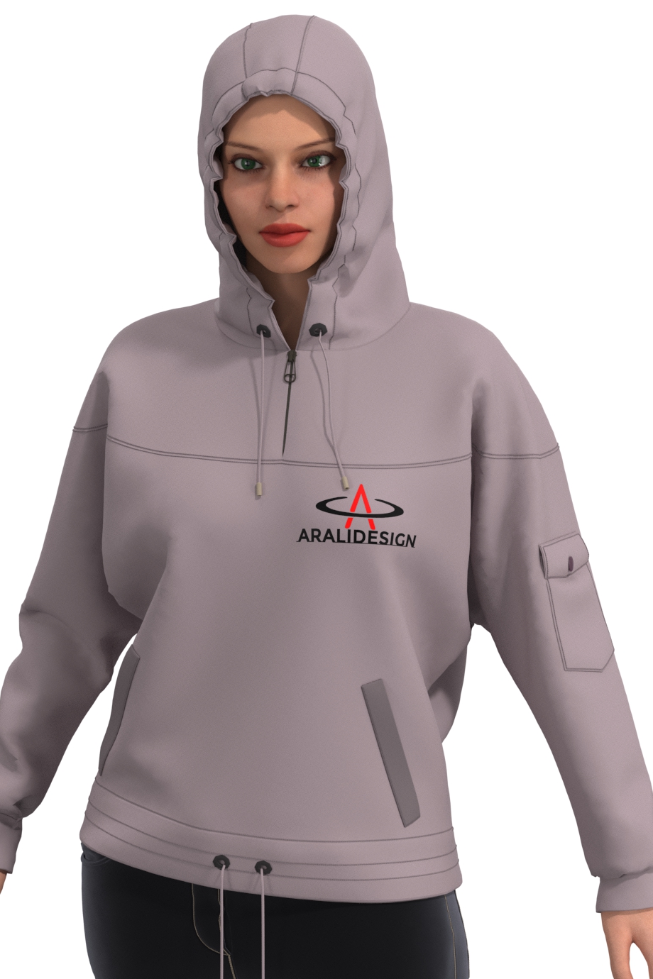 Hanorac dama D4210109B - Tipare Croitorie Online